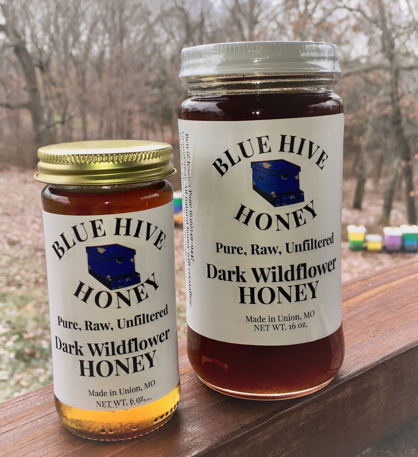 Dark Wildflower Honey – Blue Hive Honey