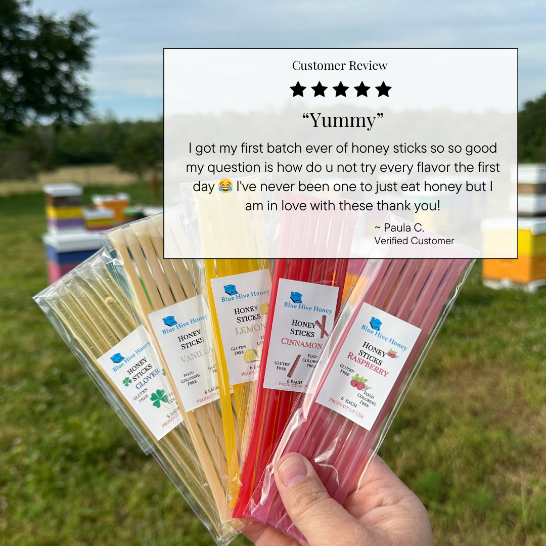 Honey Stick Sample Pack (Limit of 2 Per Customer) – Blue Hive Honey
